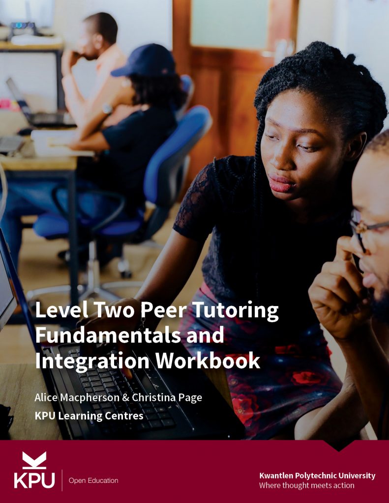 Level Two Peer Tutoring Fundamentals and Integration Workbook – Simple ... Level Two Peer Tutoring Fundamentals and Integration Workbook – Simple ...